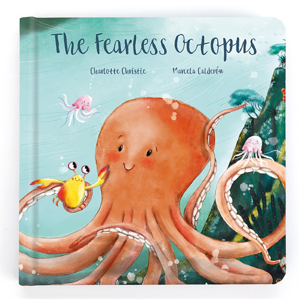 Jellycat The Fearless Octopus Book – Presence of Piermont